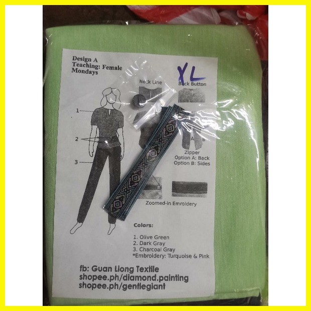 ♠ J linen fabric Deped Female Monday teachers uniform Class A quality ...