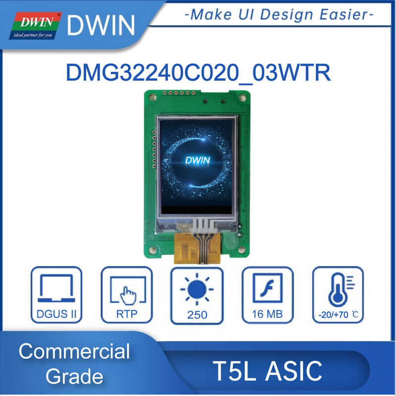 2.0 DWIN Inch Smart Panel, 240*320 Pixels resolution, 262K Colors, IPS ...