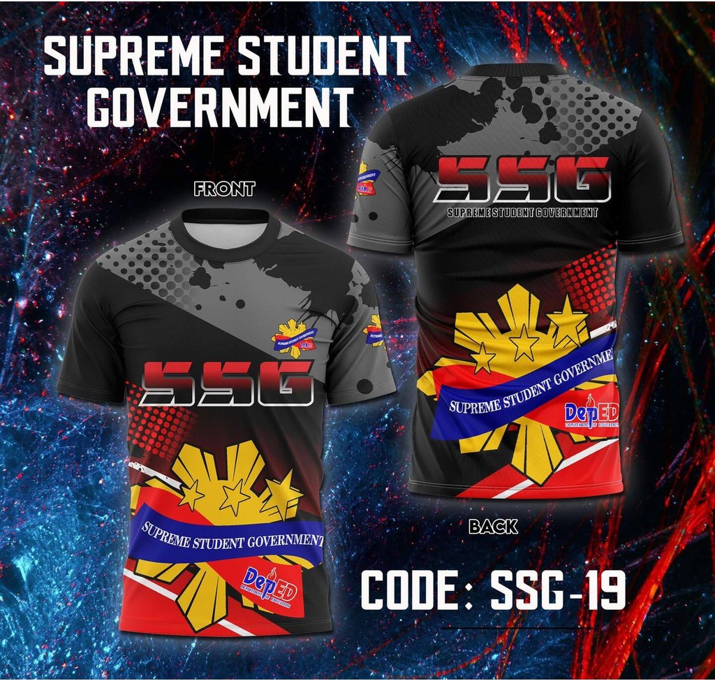 - 2025 NEW EDITION PHILIPPINES Student SSG TSHIRT 3D,Unisex ,Free ...