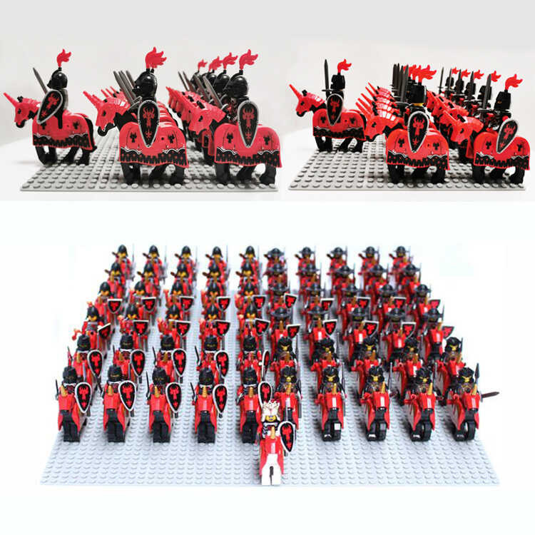 B4 Medieval Knights Castle Cavalry Rohan Soldiers Guard Army Lotr ...