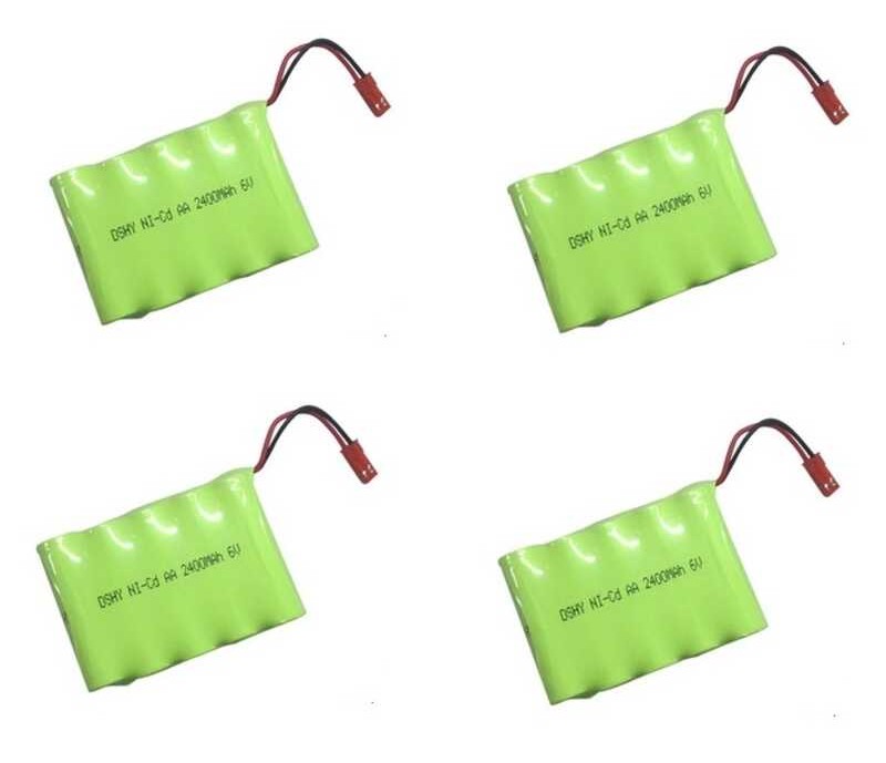 2400Mah 6V Rechargeable Battery 6.0V 2400Mah Para Sa Rc Laruan Cars ...