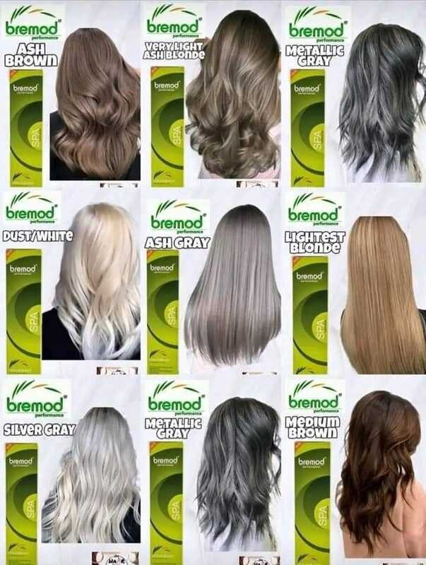 Bremod Hair Color Hair Dye Color W/Oxidizer | Shopee Philippines