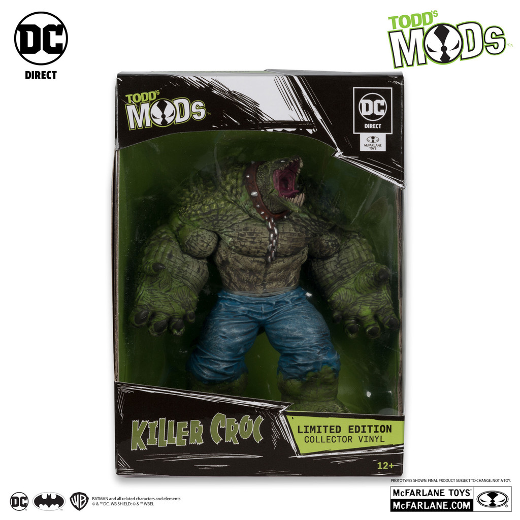 McFarlane DC Limited Edition Collector Series Killer Croc 4.5 Inches ...