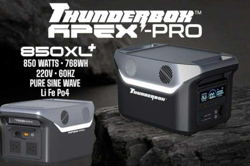 Thunderbox Apex Pro 850Xl+ 2025 Version 850W Output Max Surge 1700W ...