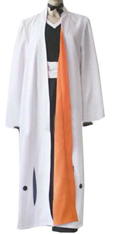 Anime Yoruichi Shihouin Cosplay Costume Halloween Cloak Kimono Womens ...