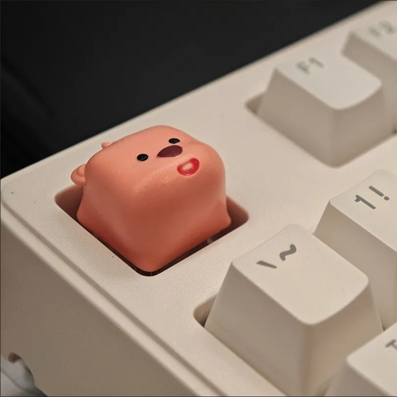 Loopy Keycap Cute Cartoon MX Switch 3D Mechanical Handmade Resin ...