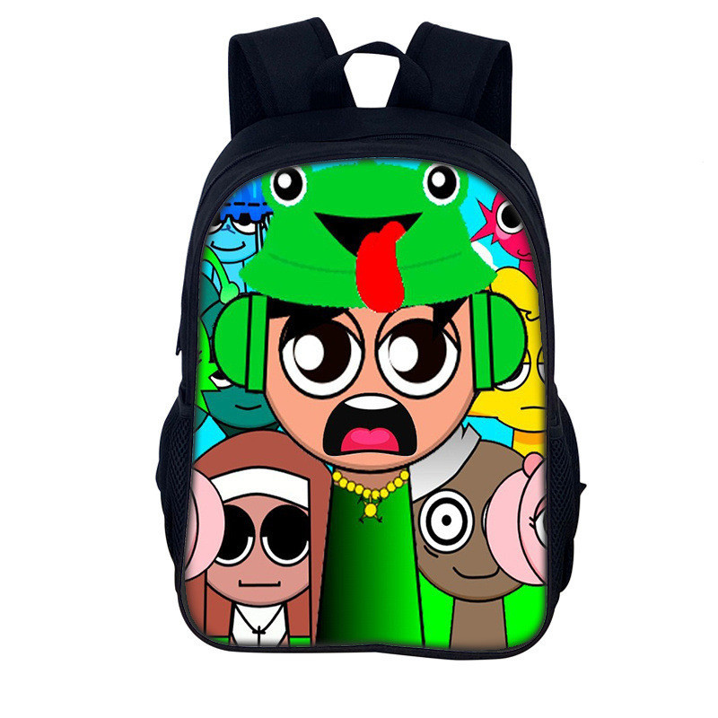 Sprunki Backpack 16inch Incredibox Wenda Grey Oren Raddy Classic ...