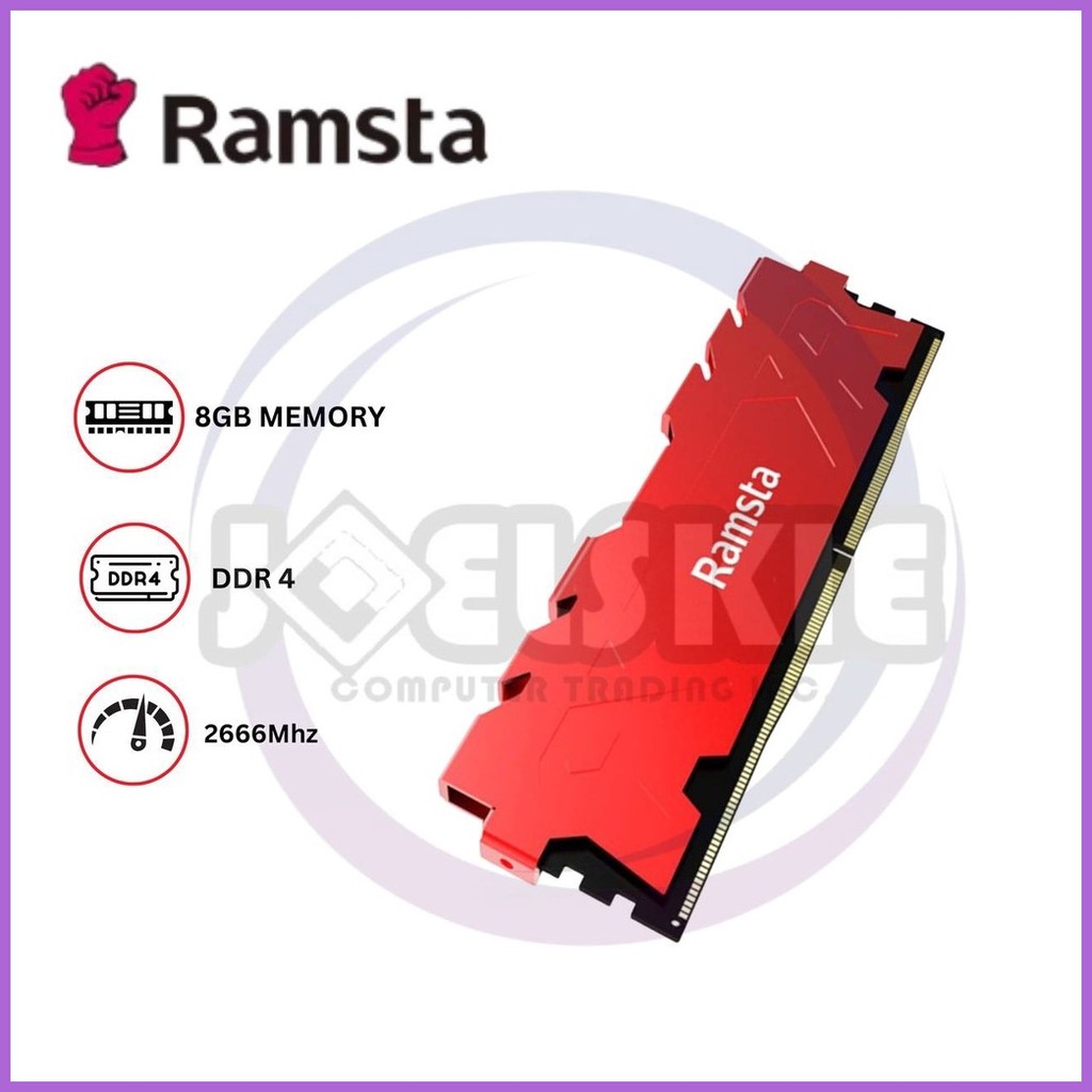 ۞ RAMSTA DESKTOP RAM - DDR4 2666mhz (8gb Single stick) | Shopee Philippines