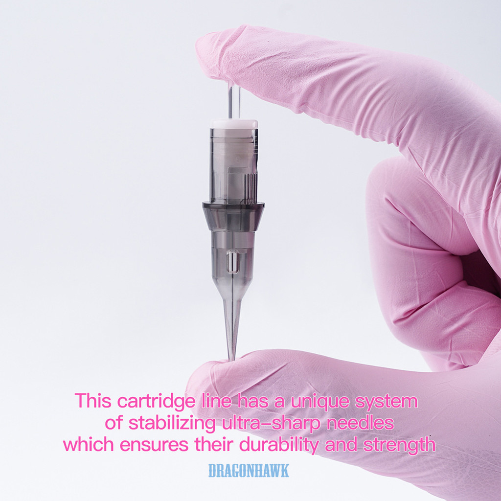 Dragonhawk Tattoo Cartridge Needles 1Rl 3Rl 7F Sterilized Round Er For ...