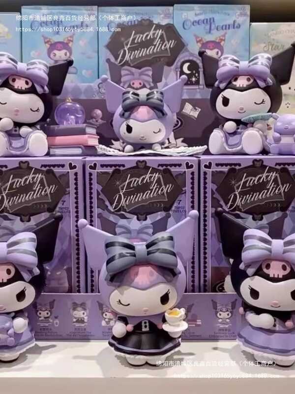 Lucky Sanrio 3 D2 Kuromi Blind Box Internet Celebrity 2024 New Melody ...
