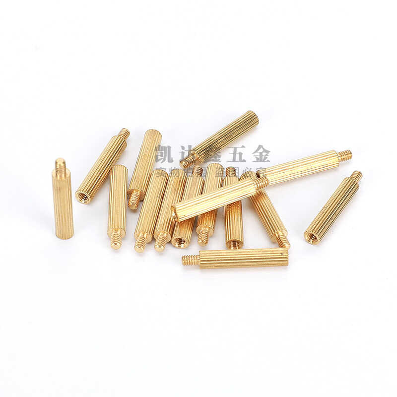 Security Copper Column Screw Single Head Support Column Circular Rolled ...