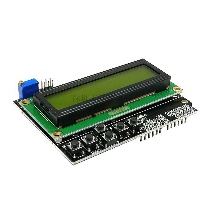 LCD1602 Character LCD Screen Input/Output Expansion Board LCD Keypad Shield | Shopee Philippines