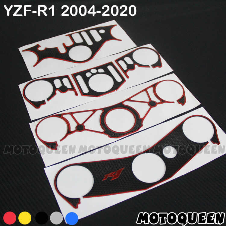 Motorcycle 3 08 Decals Triple Tree Top Clamp Upper Front End Handlebar ...