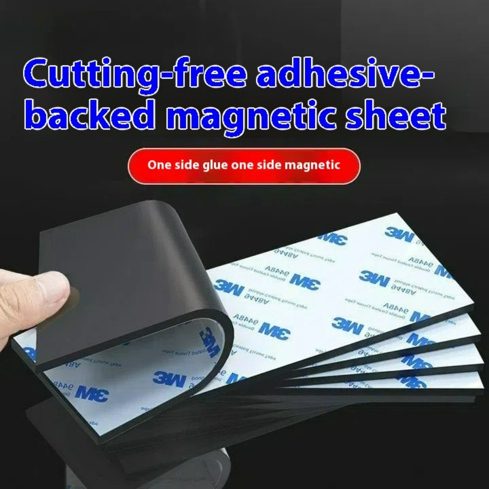3M Adhesive Strong Magnet Patch, High-Strength Round Rectangular Strong ...