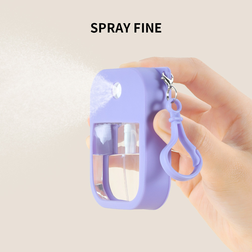 38ml Mini Card Type Spray Bottle with Keychain Travel Portable Sub ...