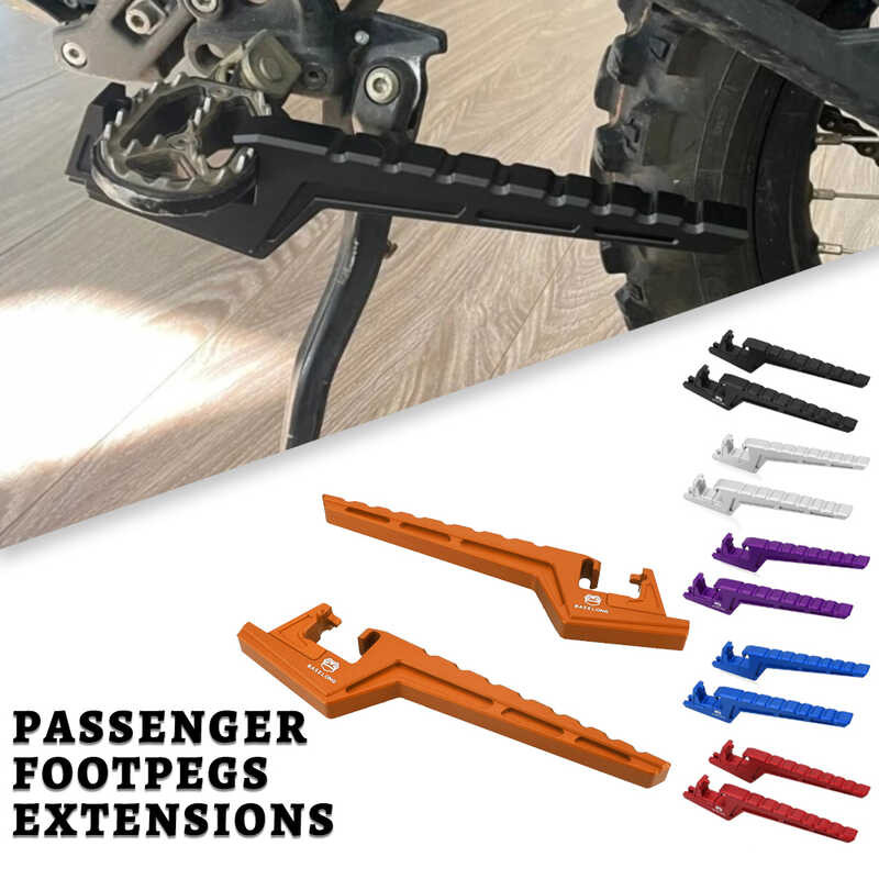 E1 For RIEJU Mr250 Mr300 PRO 2021-2026 Off-Road Passenger Foot Peg ...