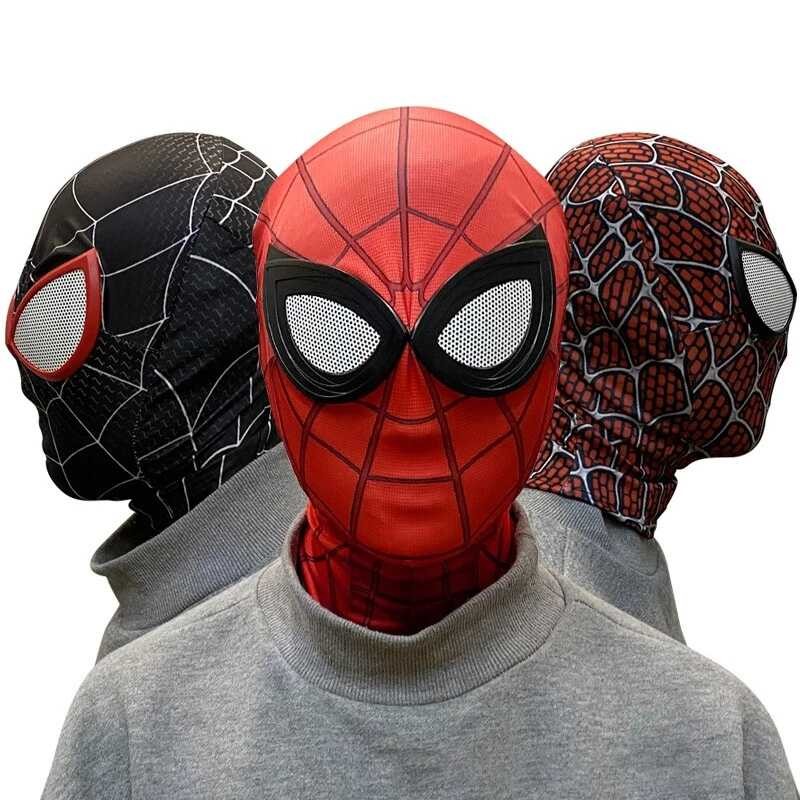 Spiderman Headgear Boy Girl Mask Kid Halloween3draimi Peter Masks ...