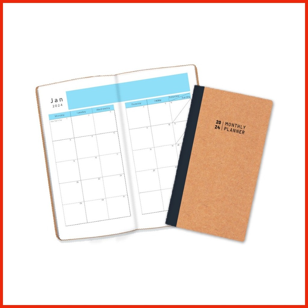 Stradmore DIY Monthly Planner 2024 A4/A5/A6 | Shopee Philippines