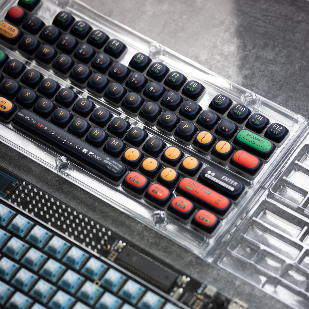 Camera Keycap MOG Profile 125 Keys PBT Wooting EZ63 Mad68 Aula F75 ...