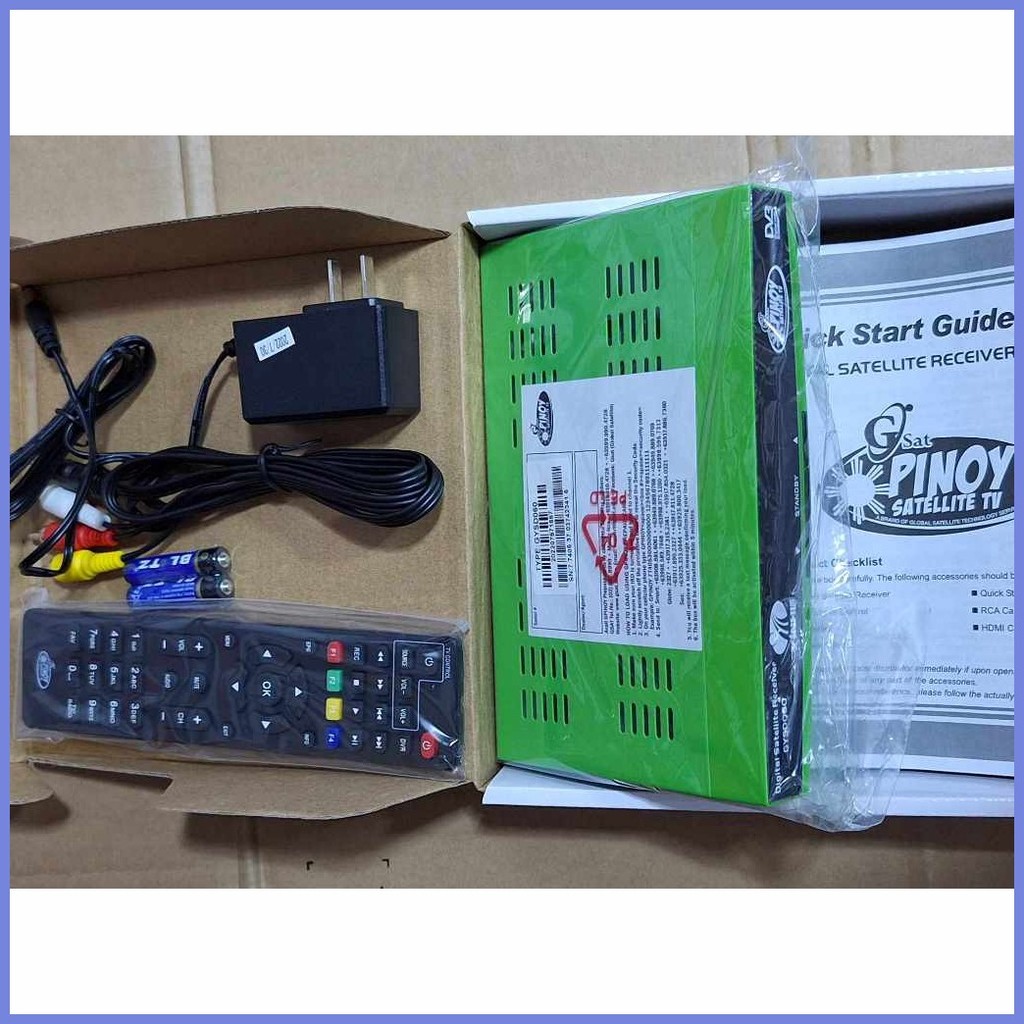 COD Pinoy GSAT Free 2 Months TV Receiver Complete Set Box ( Need ...