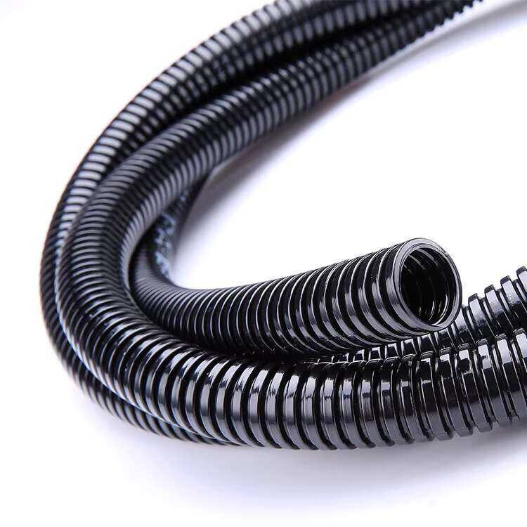 PA nylon flame-retardant plastic corrugated pipe with open and closed ...