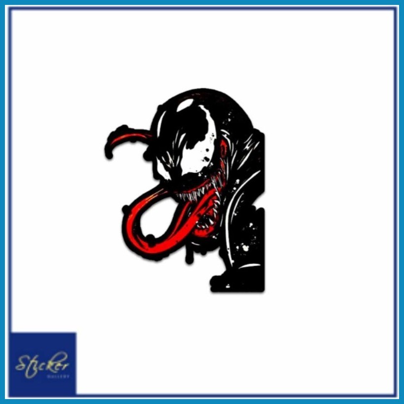 VENOM SIDE PEEKER WATERPROOF STICKER | Shopee Philippines