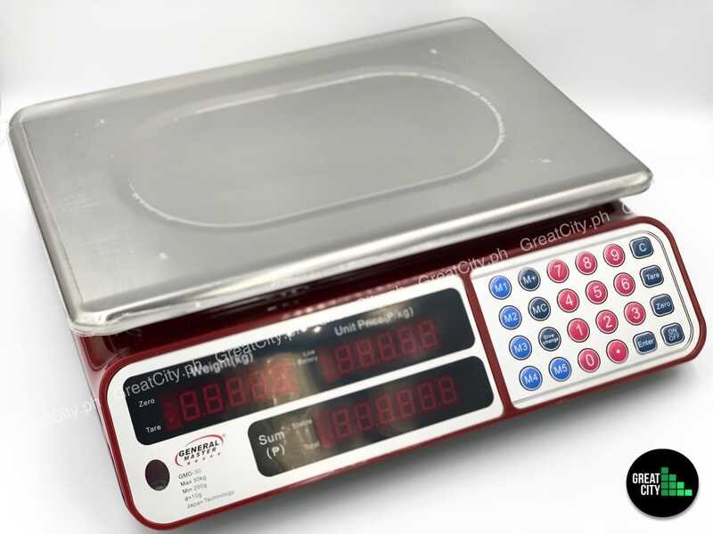 General Master Digital Weighing Scale 30 Kg. | Shopee Philippines