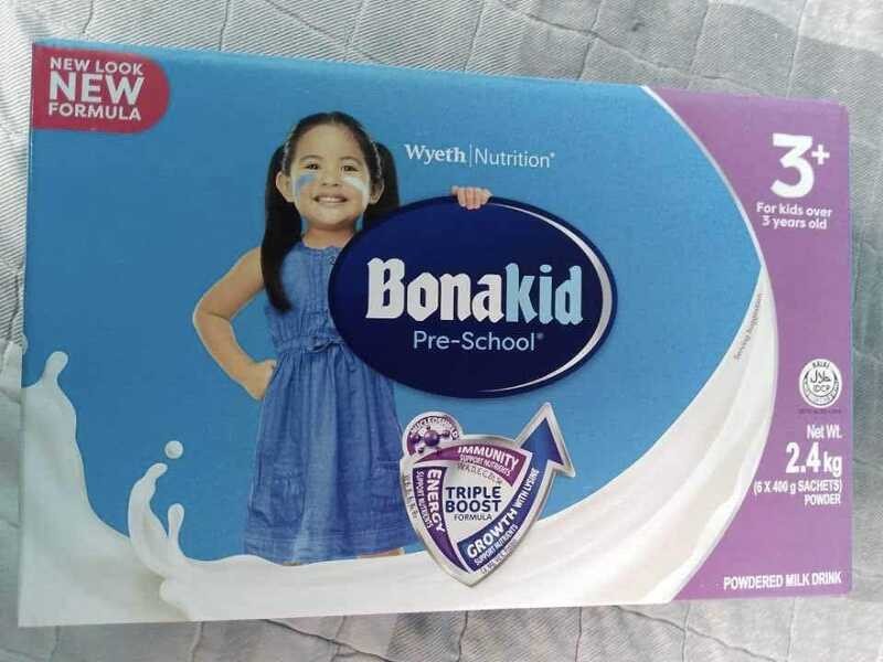 BONAKID PRESCHOOL 3+ Stage 4 Powdered Milk Drink For Pre-Schoolers 3 To ...
