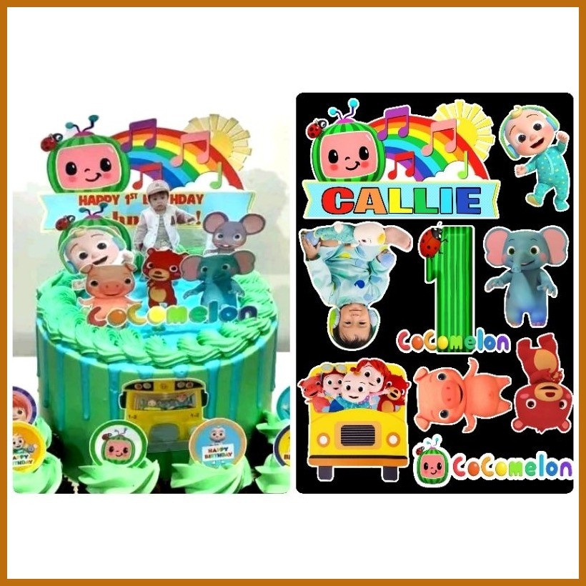 COCOMELON Printable Cake Topper / CUSTOMIZED | Shopee Philippines