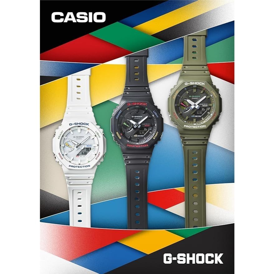 ♞Casio G-Shock GA-B2100 series Bluetooth Tough Solar Analog Digital ...