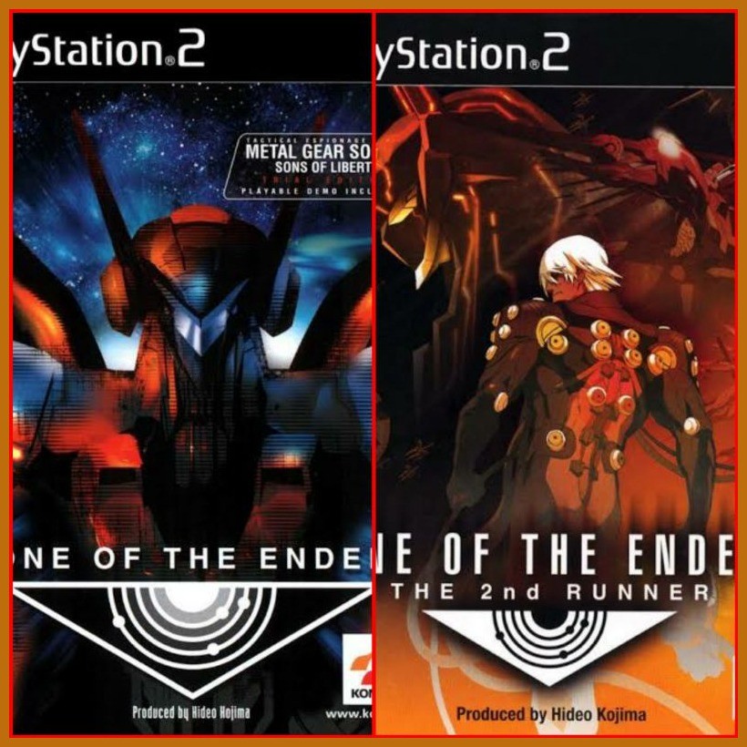 ⇦ PS2 PlayStation 2 Game Zone of the Enders Series (Read Description ...
