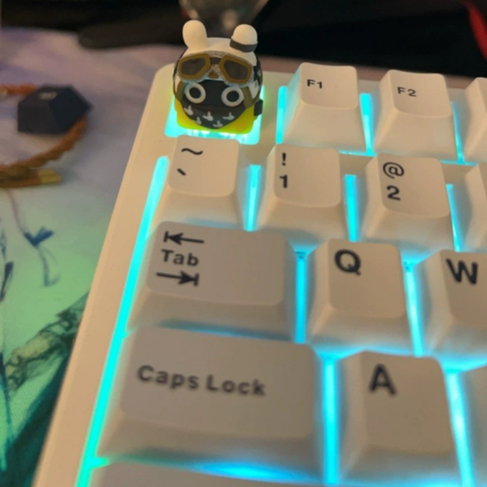 The Bangboo Keycap 3D Creative Cute Cartoon MX Switch Mechanical ...