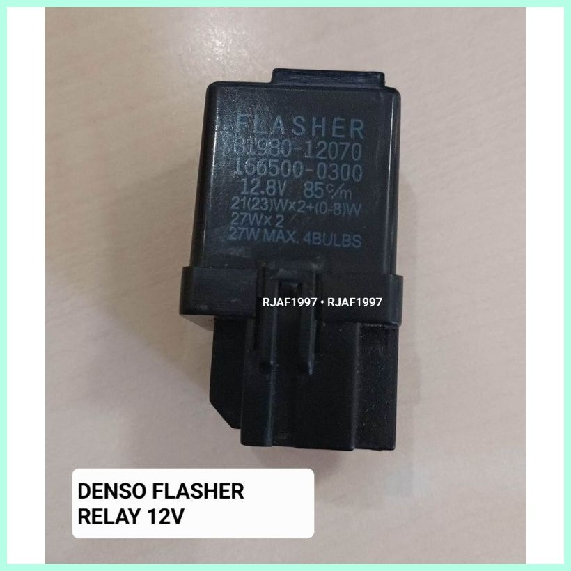 § ♣ DENSO FLASHER RELAY 12V 24V JAPAN MADE HEAVY DUTY | Shopee Philippines