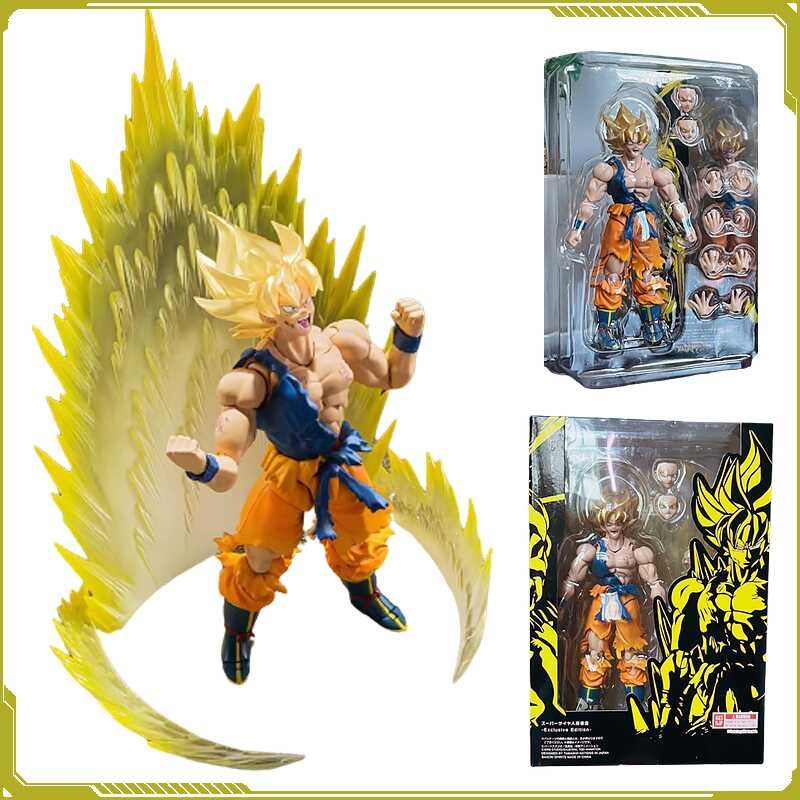 Anime Dragon Ball Z Son Shf Figure Sh Figuarts War Damage Goku Fig Er ...