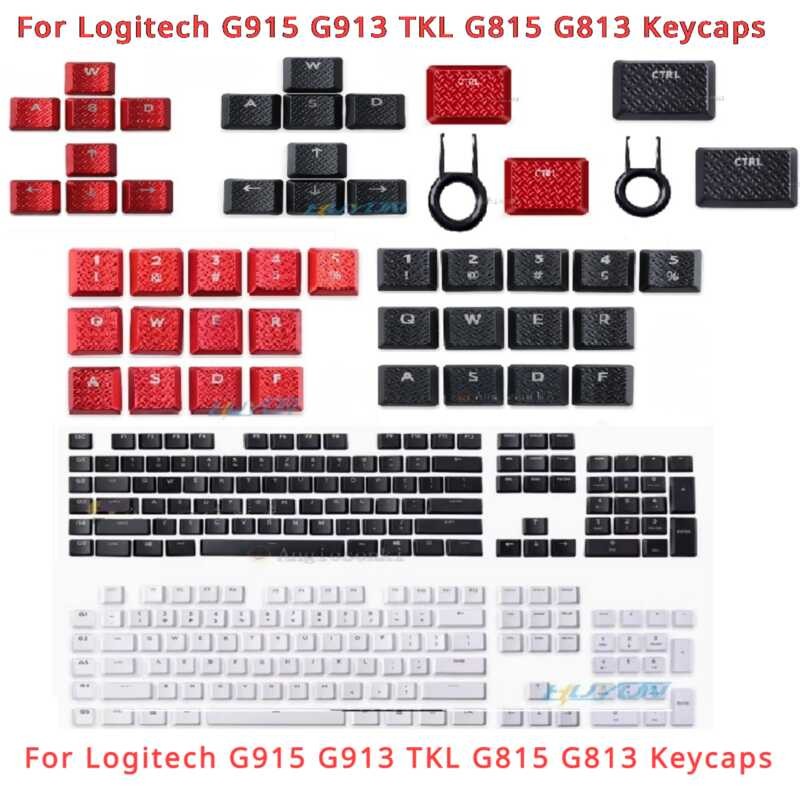 111 Logitech Keys PBT For G913 TKL G915 G813 G815 Gaming Nical Keyboard ...