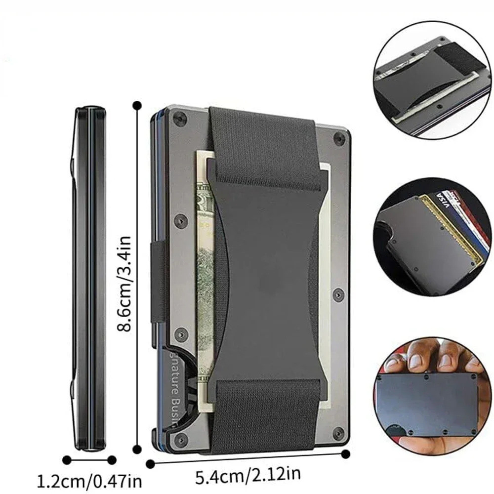 Forged 3 De Carbon Fiber Minimalist Slim Smart Wallets For Men Cashback ...