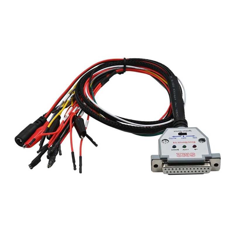 3 LED Lights Sm2 PRO J2534 Boot Bench Db25 Pinout Cable For VCI Read ...