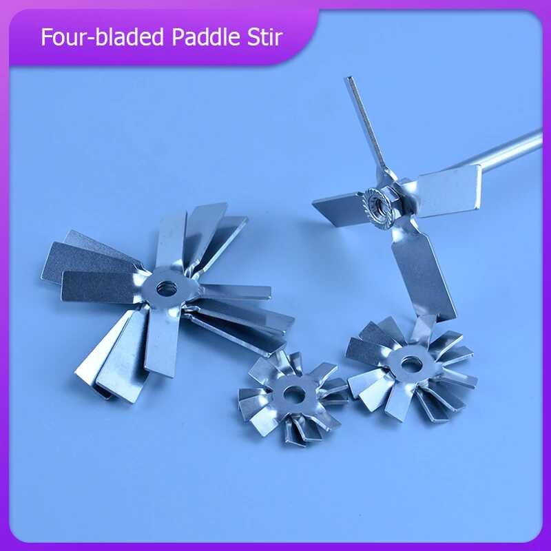 Laboratory 304 Stainless Steel Four-D Paddle Stir Bar Four Propeller ...