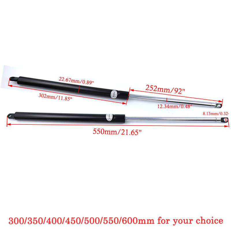 2pcs 800N Car Gas Struts Tailgate Shock Lift Strut Support Bar Gas ...