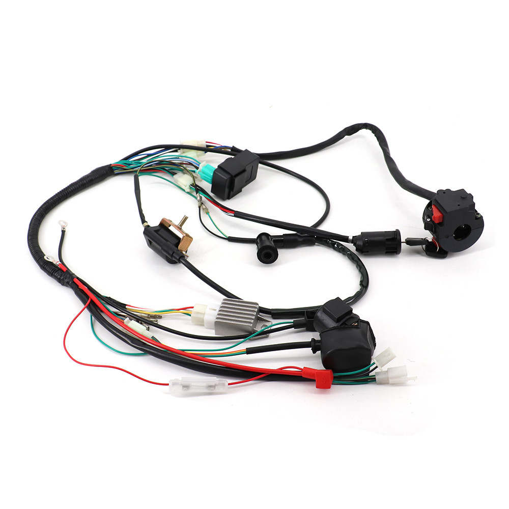 1 3 07 Set Full Complete Electrics Quad Wiring Harness For Bullock ...