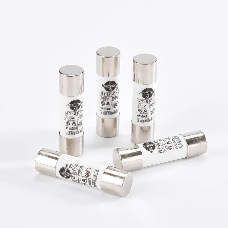 20Pcs RO15 RT18 RT14 AC380V RT18-32X Fuse base fuse 10mm*38mm 1A 2A 3A ...
