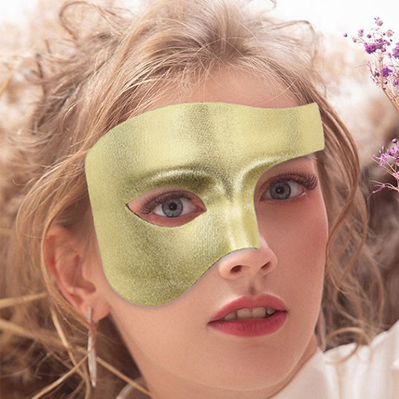 Luxury Retro Venetian Mask for Prom/Men - Sexy Masquerade Half Face ...