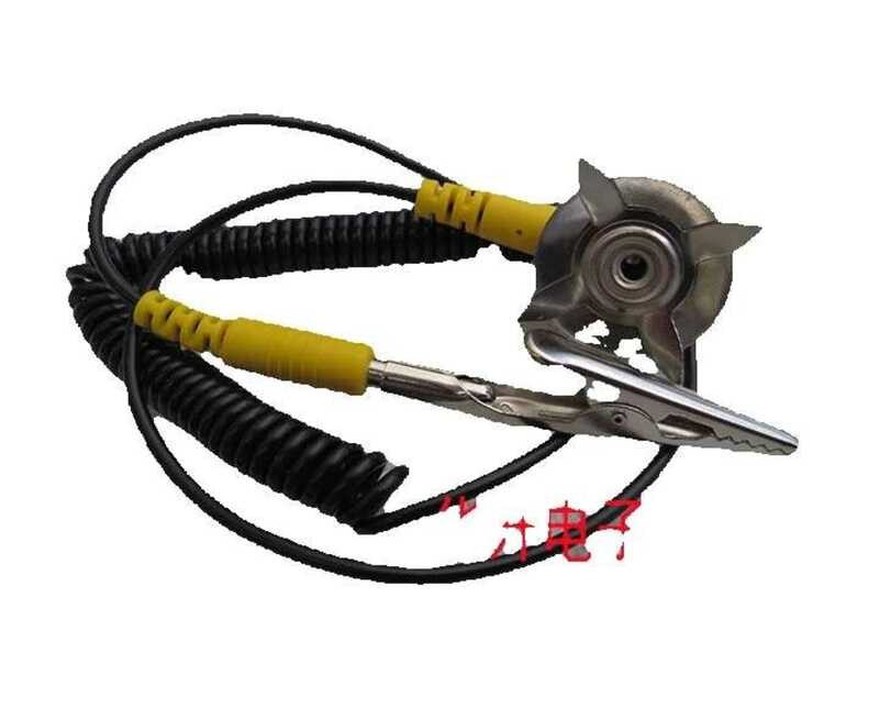 Anti Static W PVC Rubber Grounding Wire, Static Grounding Buckle, Anti ...