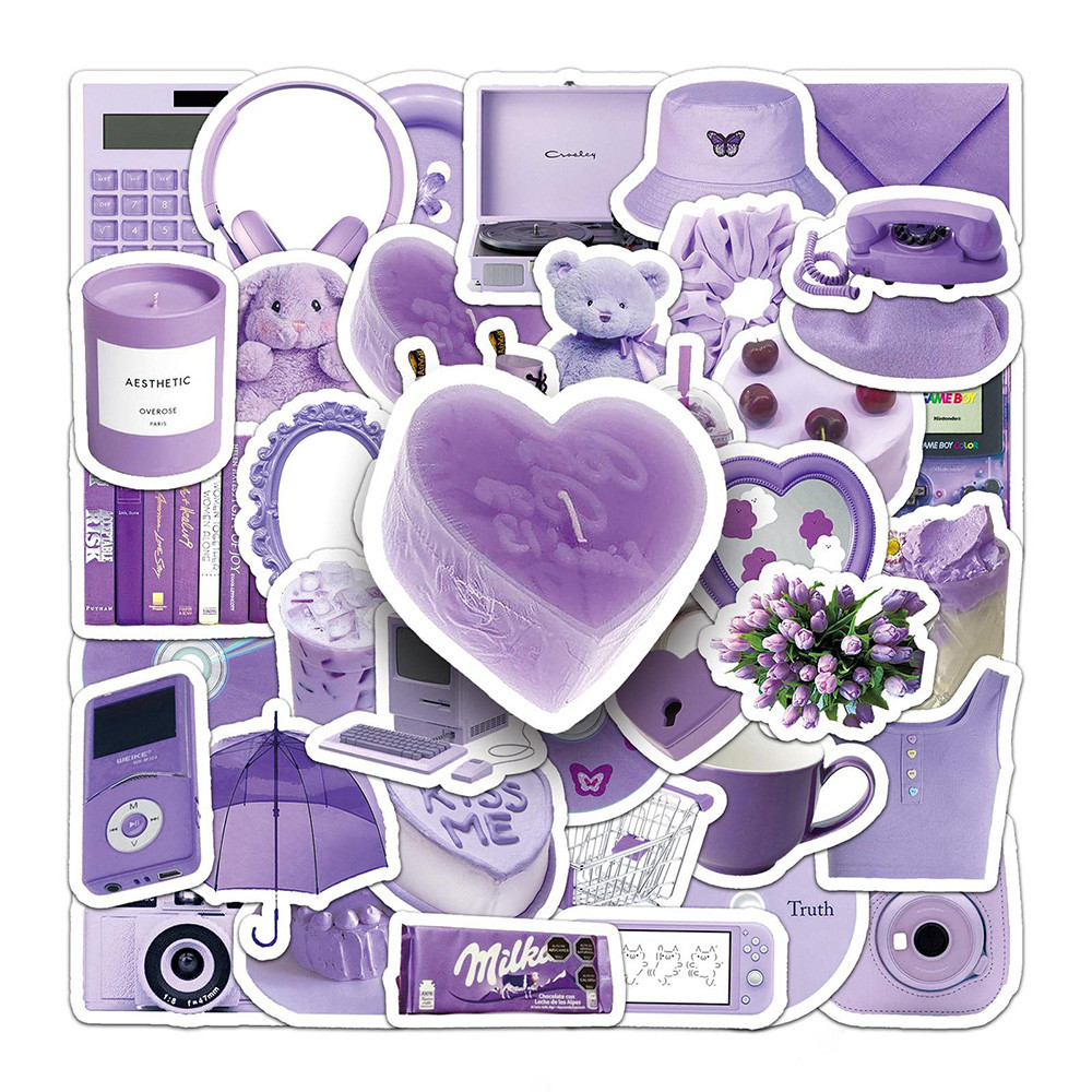 50-100pcs Cute Cartoon Stickers DIY Notebook Washi Paper Scrapbook ...