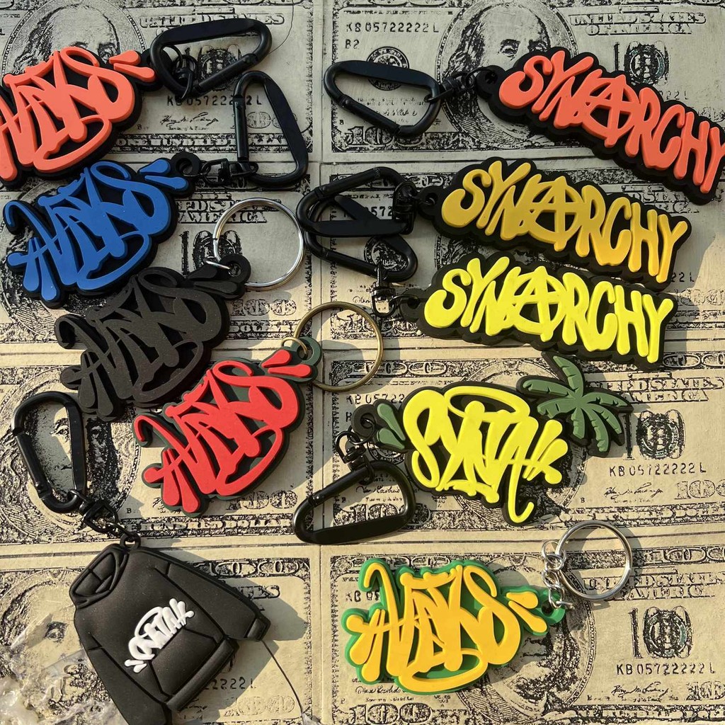 Synaworld Syna Keychain Simple Classic Fashion Classic Pendant Keychain ...