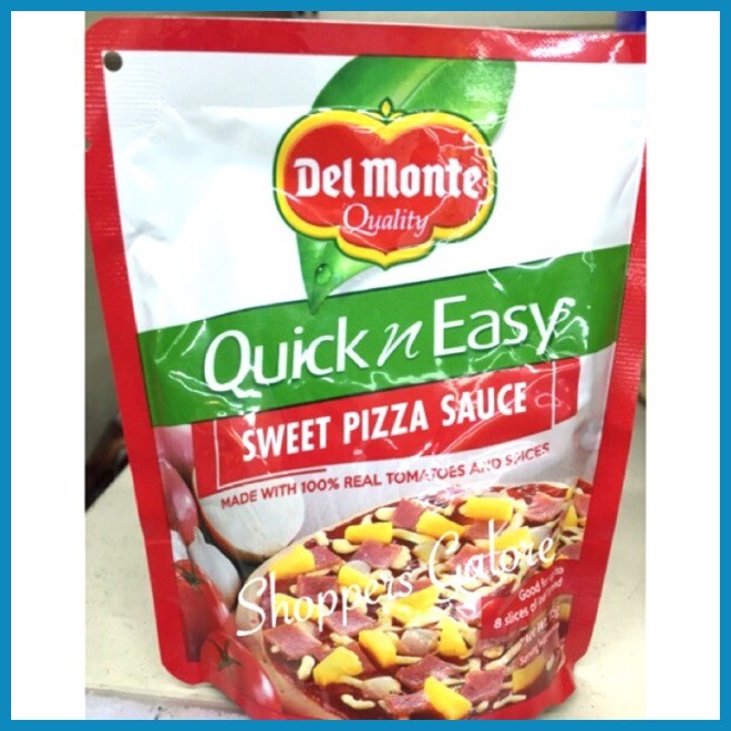 NEW!! DEL MONTE QUICK N EASY SWEET PIZZA SAUCE 115g | Shopee Philippines