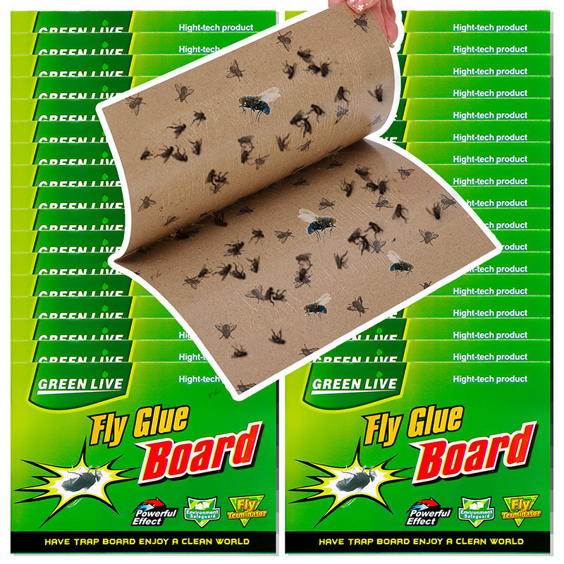 5/10/20Pcs Flying Insect Sticky Glue Traps/ Mosquitos Glue Board ...