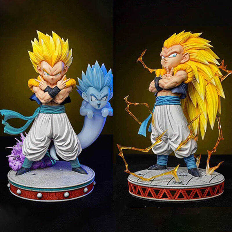 Ball Z Dragon Ssj3 Figure Super Saiyan 3 Gotenks Action Figures 25Cm ...