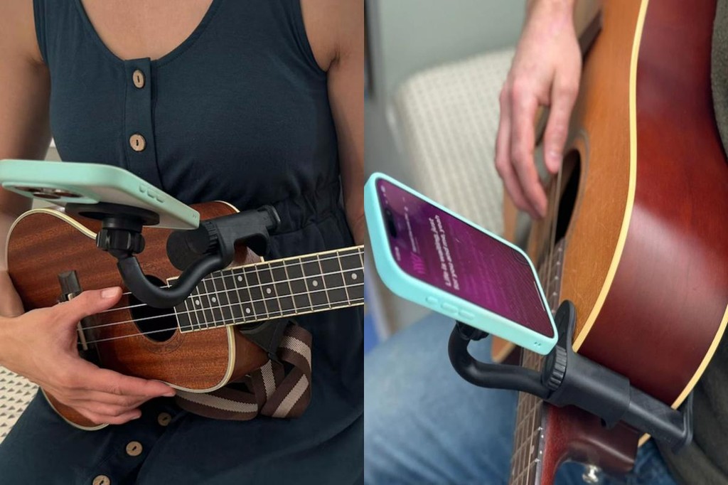RE.Z Adjustable Phone Holde 360° Rotatable Guitar Phone Holder for ...