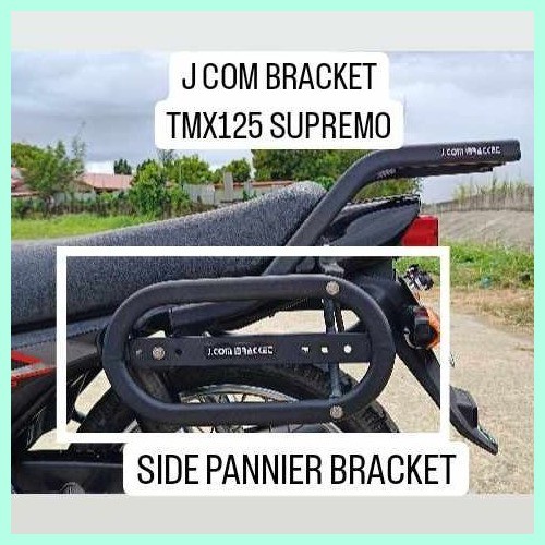 ♨ HONDA TMX 125 / 150 SUPREMO HEAVY DUTY TOPBOX BRACKET and SIDE ...